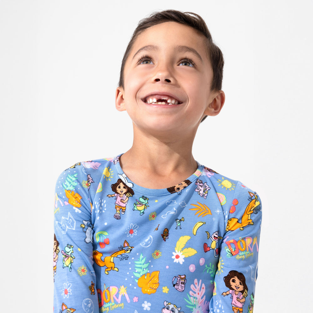 Dora The Explorer Bamboo Pajamas - Bellabu Bear