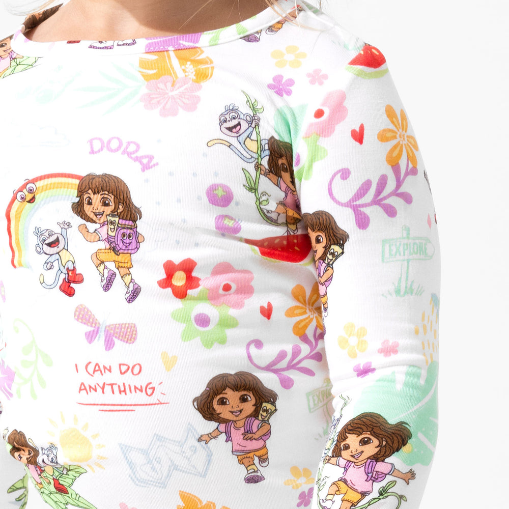 Dora The Explorer Bamboo Pajamas - Bellabu Bear