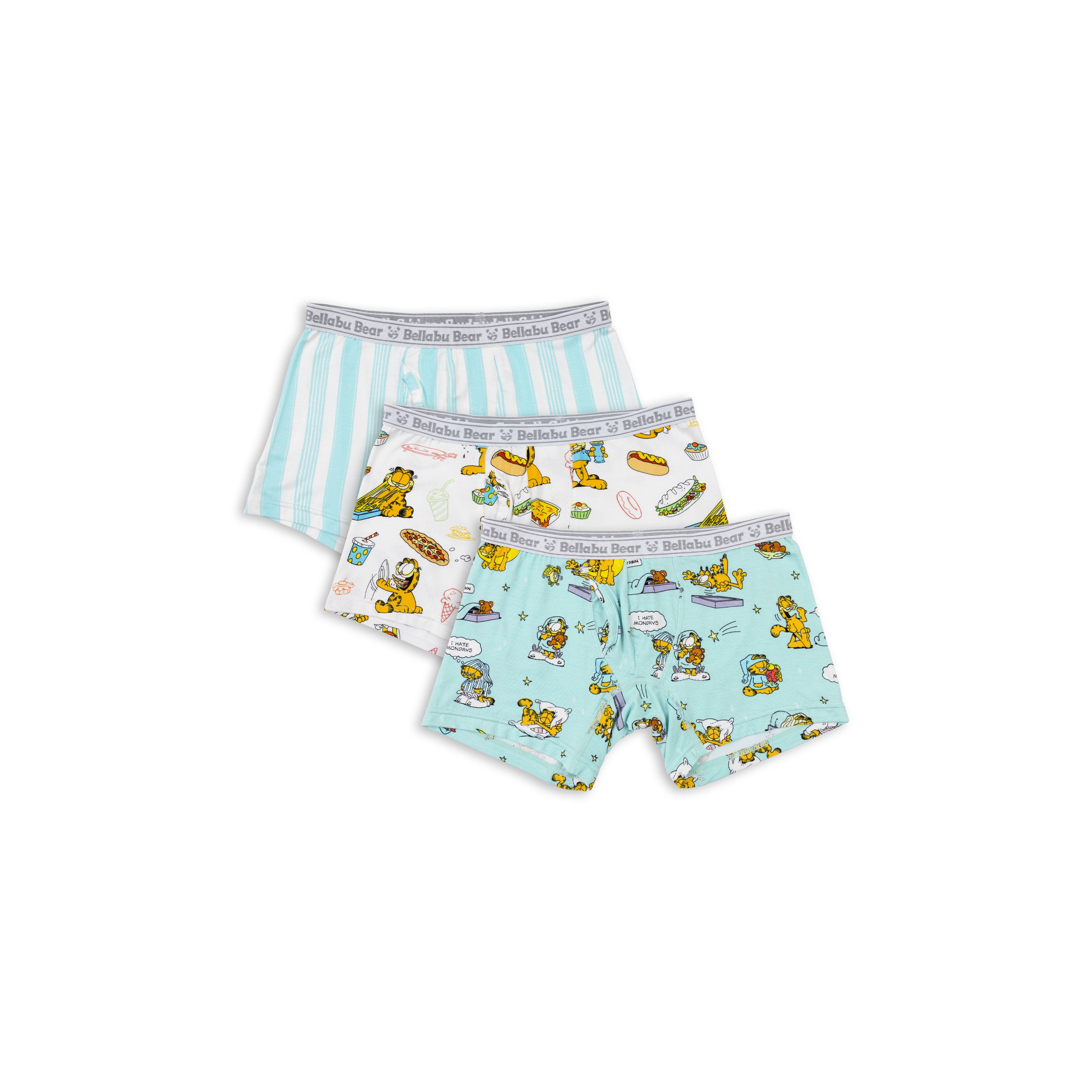Boy's Boxer Brief Garfield 3-Pack - Bellabu Bear