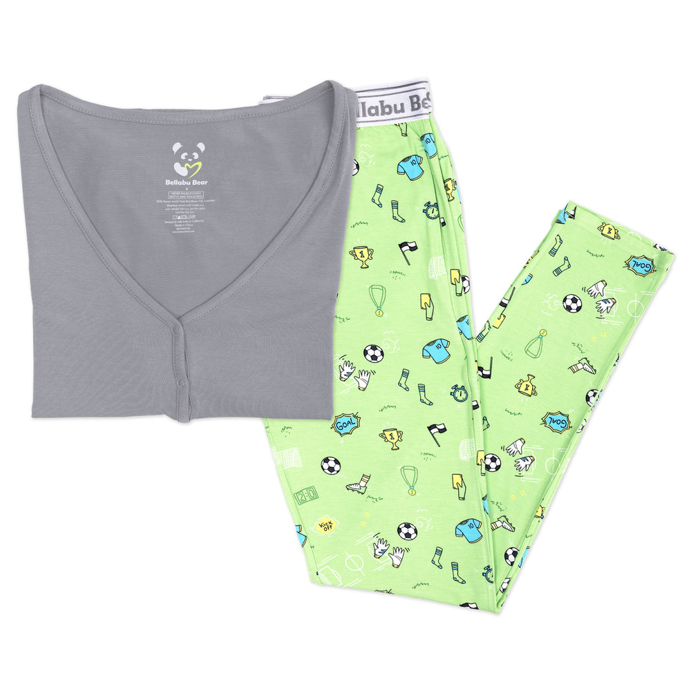 Score Big with Our Sports Bamboo Pajamas Collection for the Whole ...