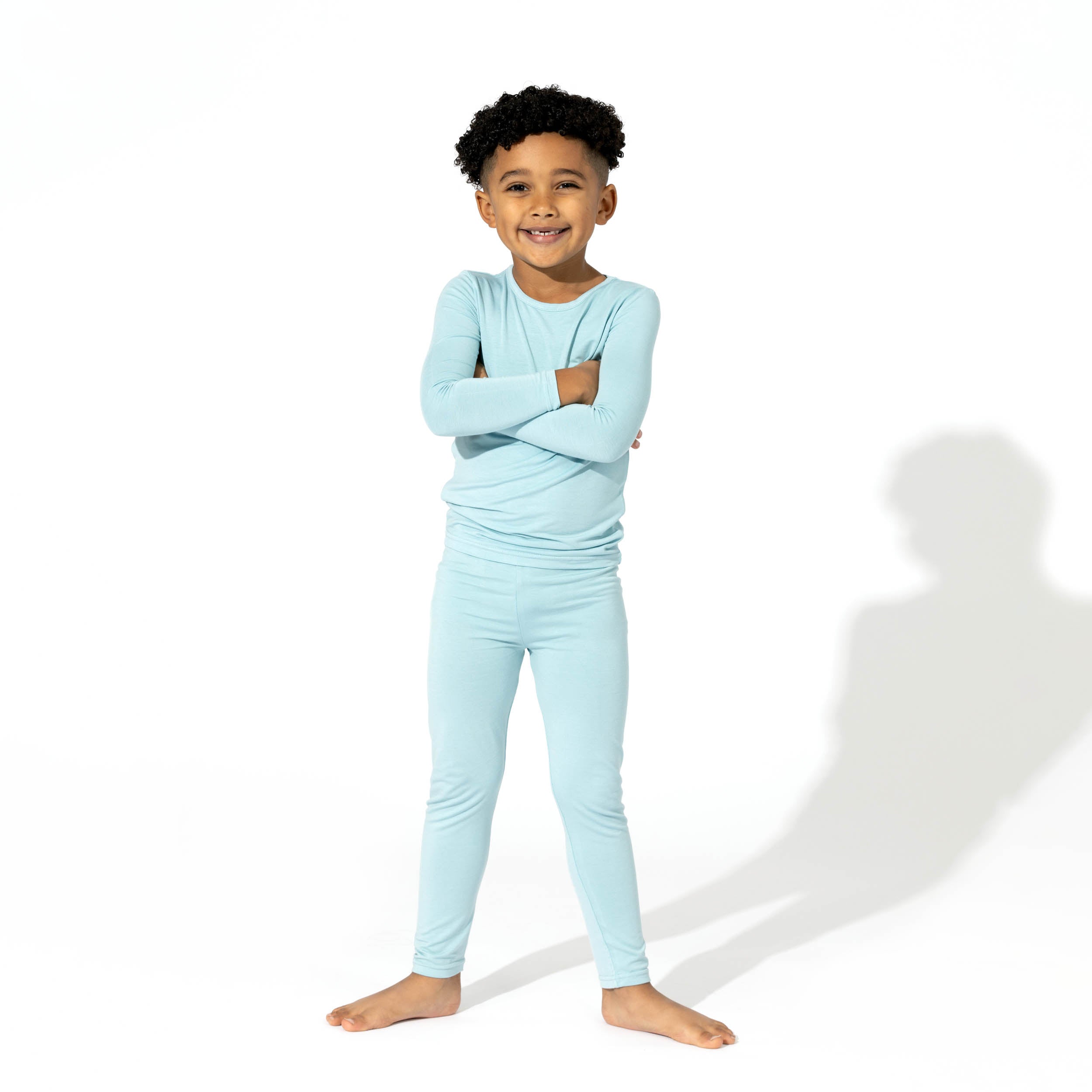 Discover Dreamland: Adventure Blue Bamboo Kids Pajamas - Bellabu Bear