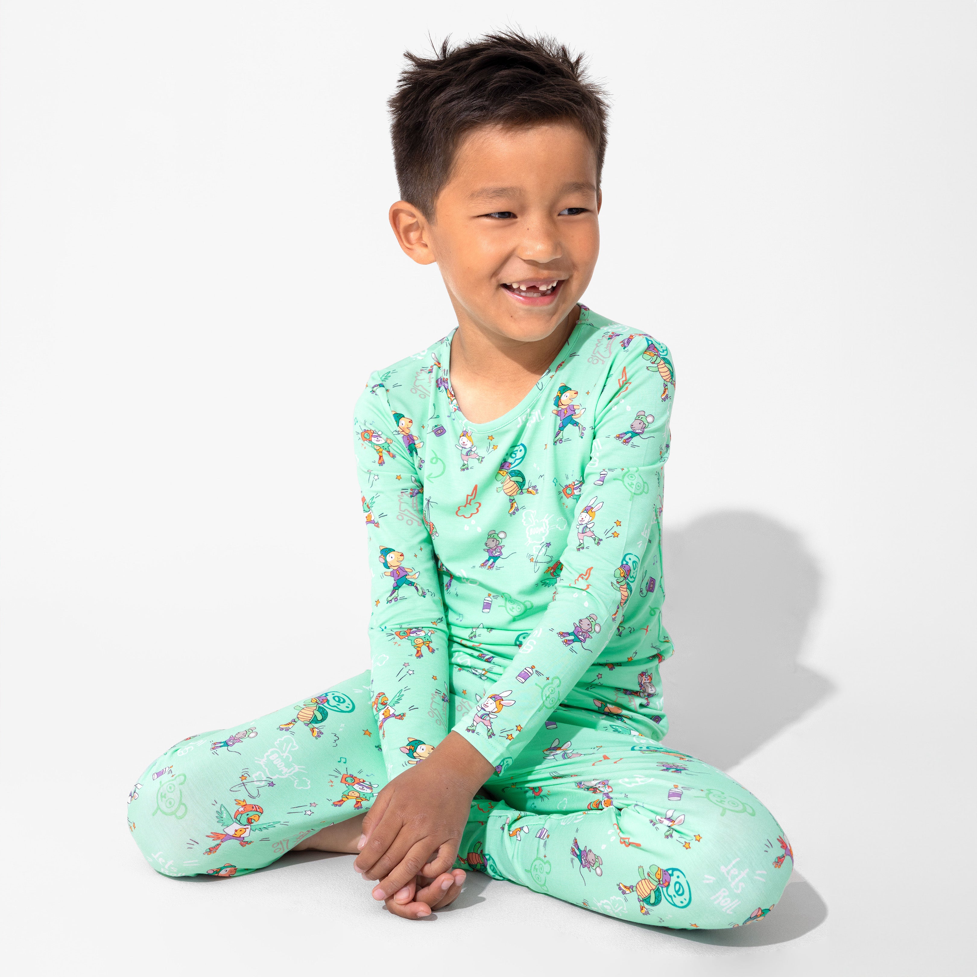 Roller Pet Pals Bamboo Kids Pajamas – Soft, Fun & Cozy PJs for Kids ...